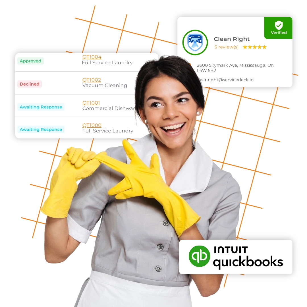 QuickBooks Integration | Simplify Accounting with ServiceDeck