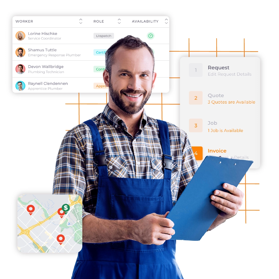 Plumbing Services Software | Emergency Requests, Scheduling & Dispatch